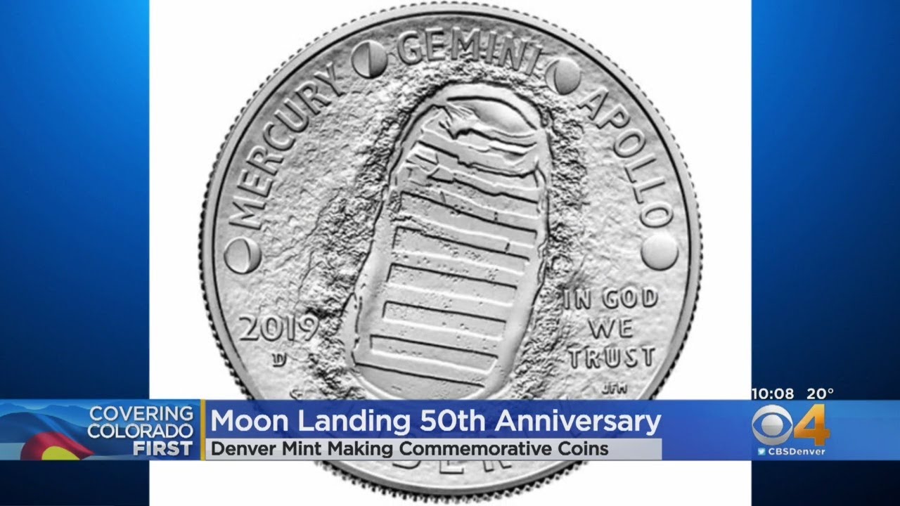 Denver Mint Creates Coins For Historic Moon Landing - YouTube