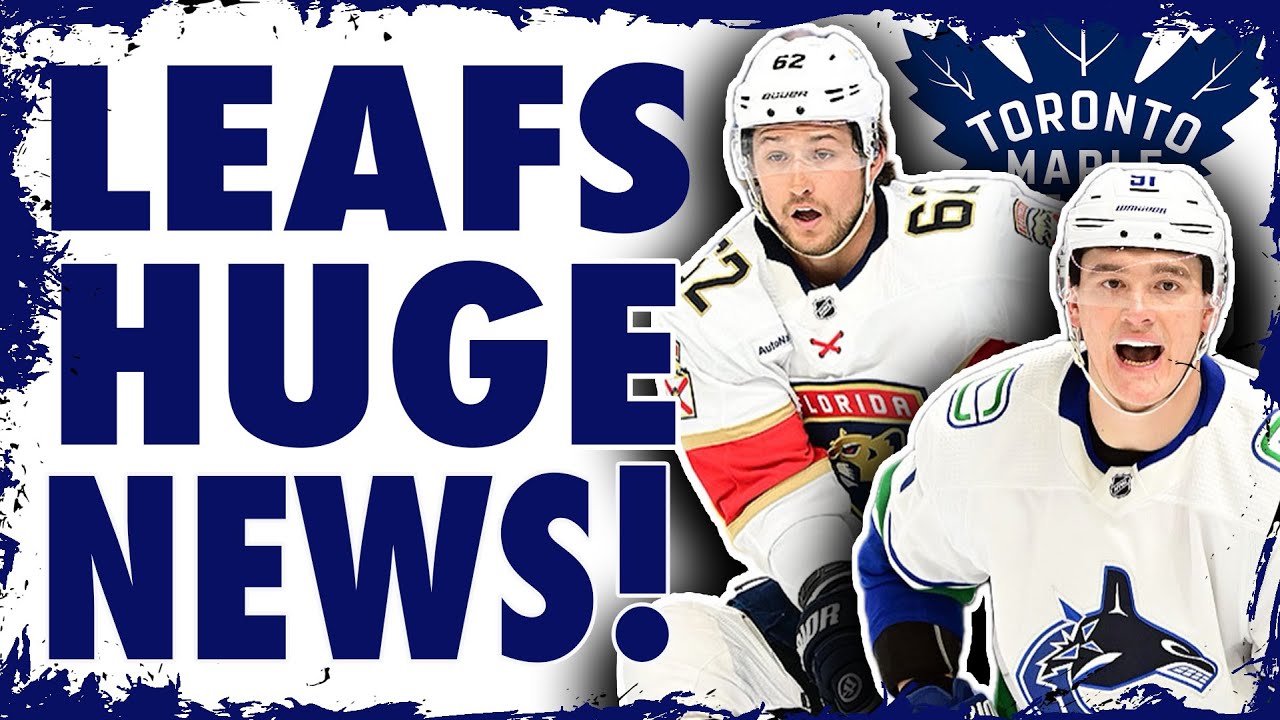 Maple Leafs signing TWO big names? - YouTube