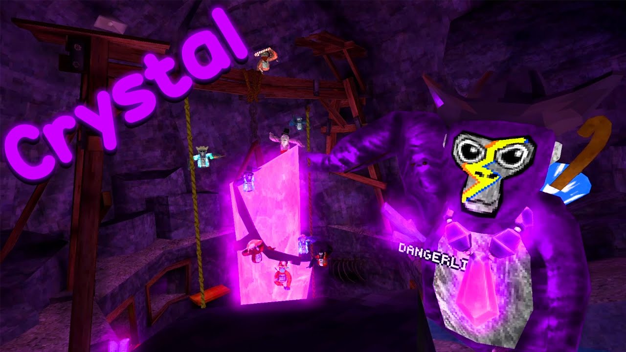 Last to Leave the Crystal in Gorilla Tag WINS - YouTube