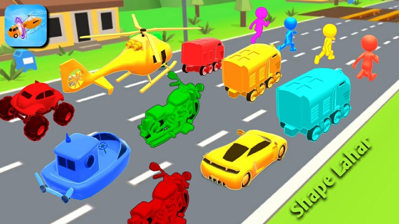 Shape-shifting Games Mobile Gameplay Levels 1470 - YouTube