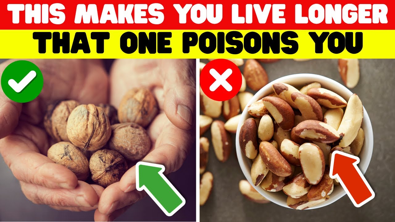 Over 65? 4 WORST Nuts You Should NEVER Touch and 4 You MUST Eat Daily ...
