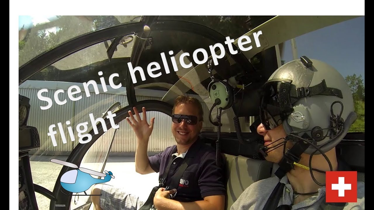 Schweizer 300 flight cockpit view - YouTube
