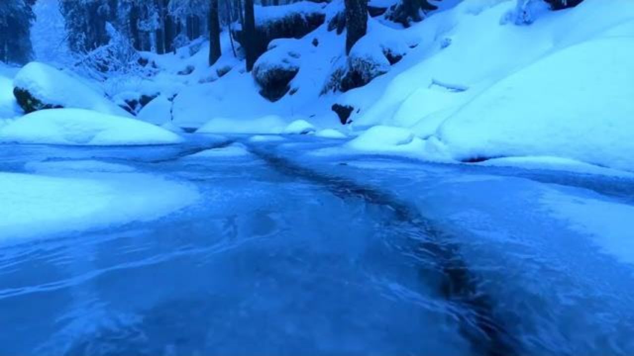 Relaxing ASMR River Stream Relaxing Natures Sounds for Meditation Study ...