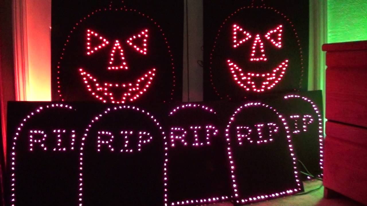 LOR WowLights Halloween Package 16ch tseing - YouTube