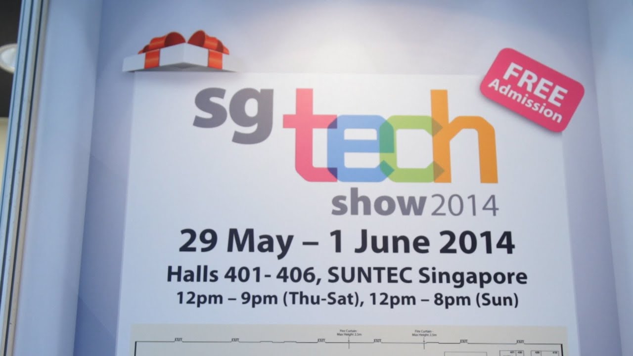 SG Tech Show 2014 - New Gadgets & Deals! - YouTube