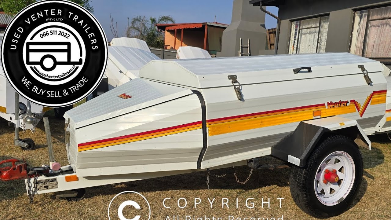 VENTER ELITE 5 LUGGAGE TRAILER SOLD - YouTube
