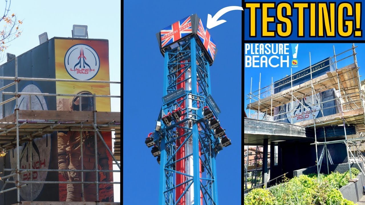 Launch Pad Update | 17th April 2025 | Blackpool Pleasure Beach | NEW ...