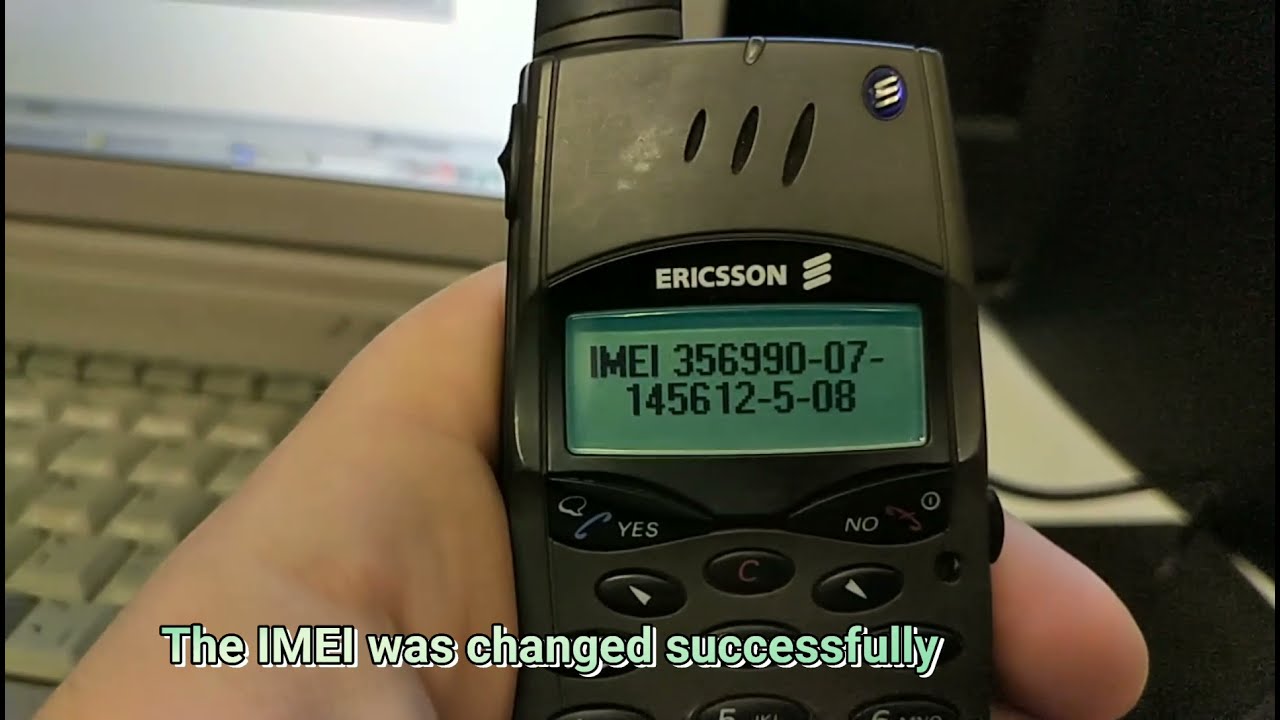 Ericsson T28 Unlocking and IMEI change - free solution - YouTube