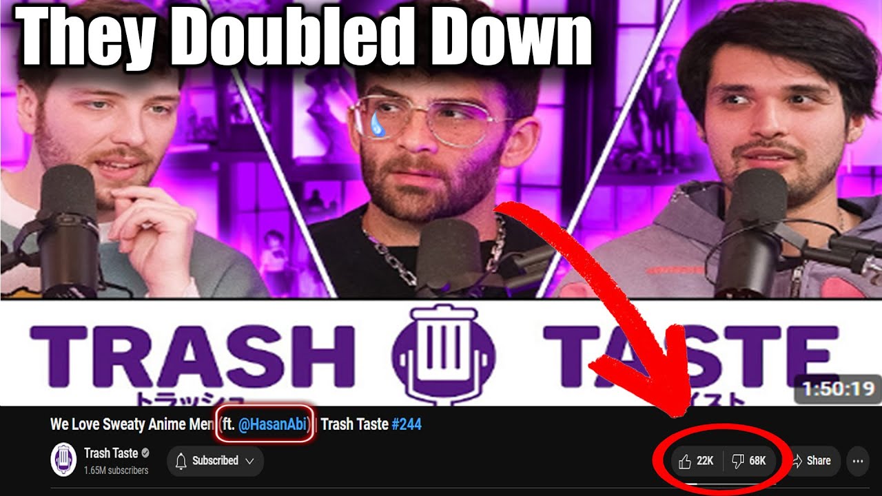 The Trash Taste Podcast Made A Mistake And Doubled Down - YouTube