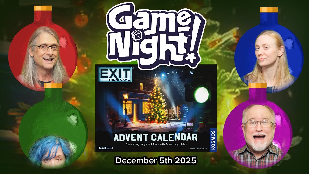 GameNight! 24 Days of Christmas Day 5 - Exit: The Game Advent Calendar ...