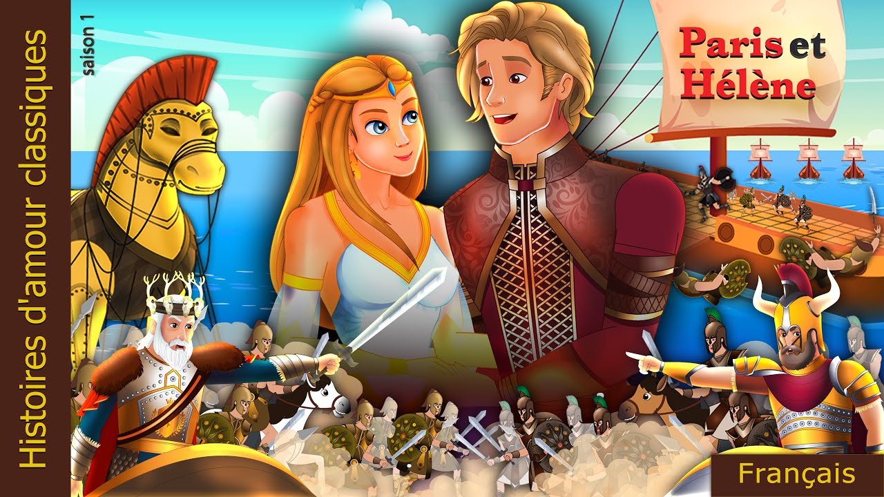 Paris et Hélène | Paris and Helen in French | @FrenchFairyTales - YouTube