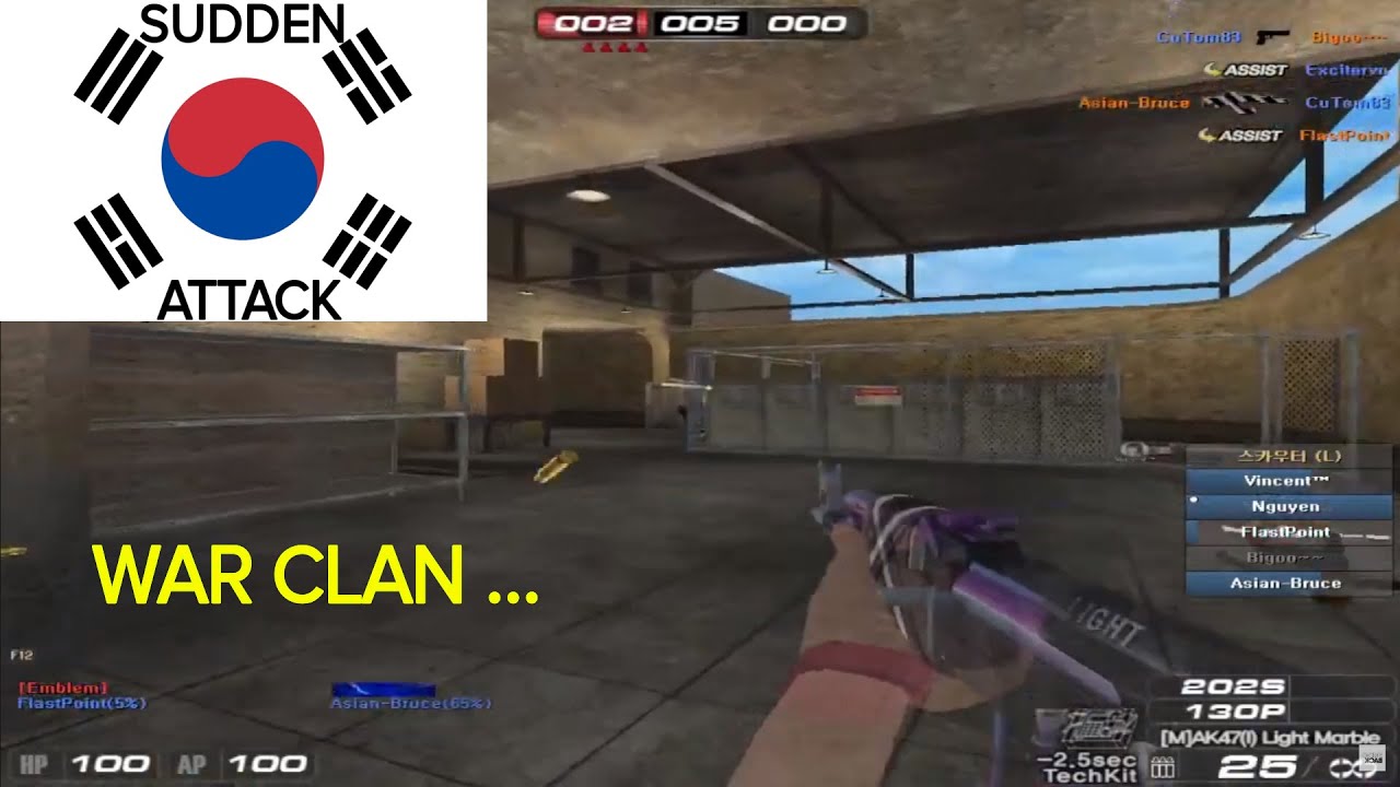 [ Sudden Attack #870 ] WAR CLAN P145 | Biệt Đội Thần Tốc - YouTube