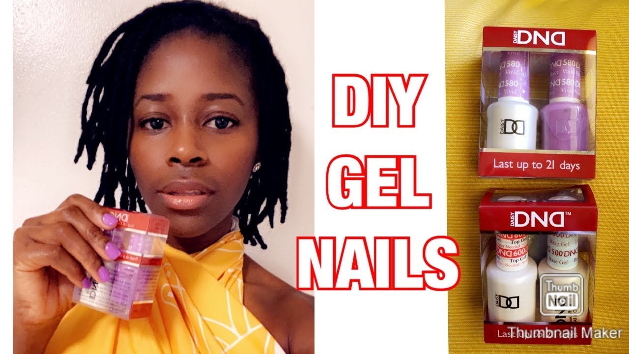 DIY Gel Nails! how to do gel nails at home. - YouTube