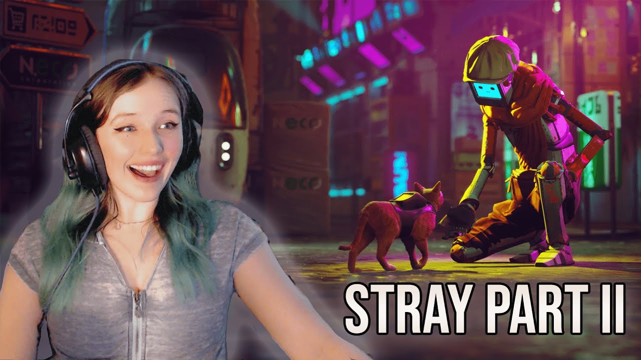 I Lost One of My 9 Lives! - Stray - Part 2 - YouTube