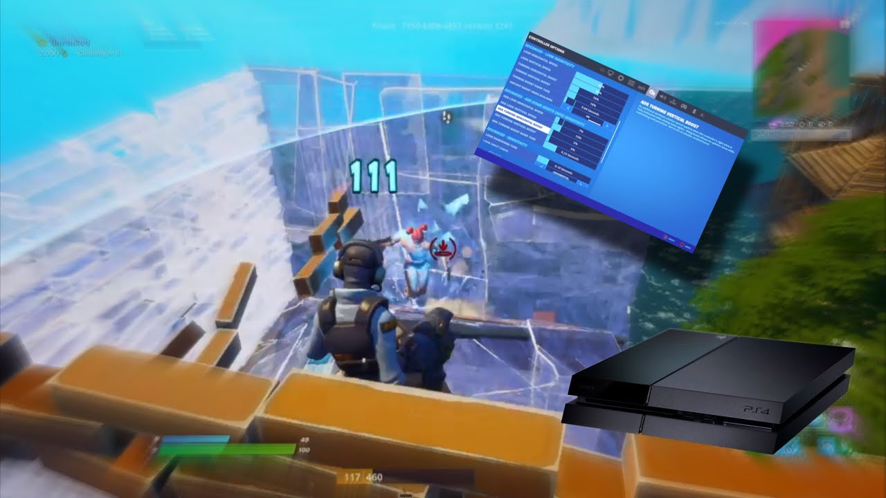 PS4 Slim Fortnite Chapter 3 Realistic 1v1 (60FPS) +Settings - YouTube