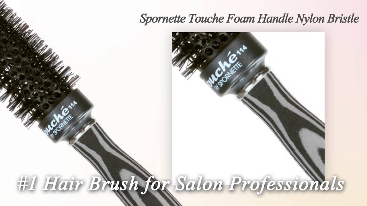 Spornette 2 in Touche Brush Spornette Round Hair Brush 114 - YouTube