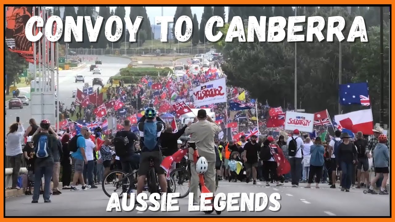 Canberra Convoy Aussie Legends #freedomconvoy #canberraconvoy #truckers ...