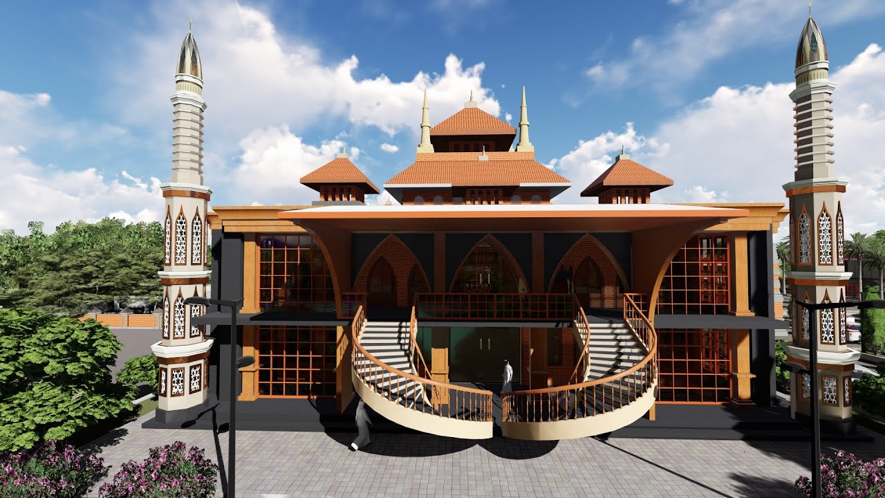 Desain Masjid Rest Area - YouTube