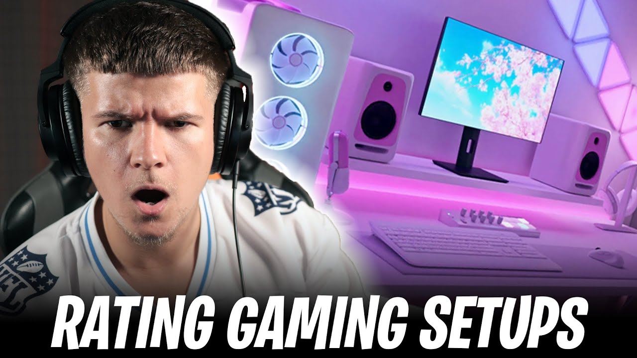 RATING MY SUPPORTERS GAMING SETUPS ! - YouTube