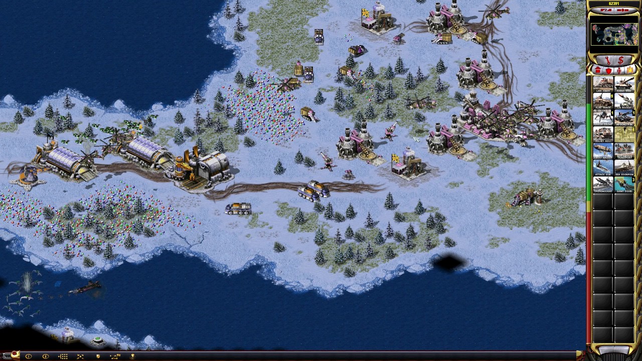 Command & Conquer: Red Alert 2 Online - 3v4 Multiplayer Gameplay ...