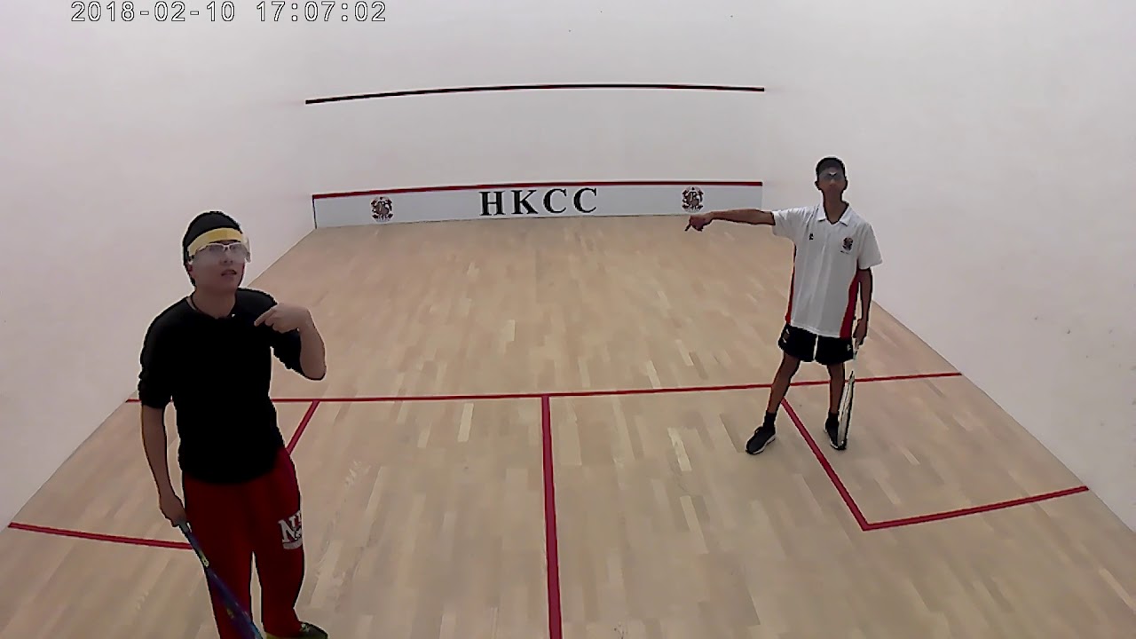 Squash 10/2/2018 Game 1 - YouTube