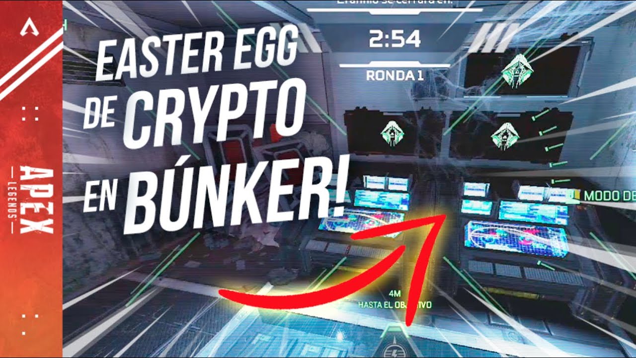 APEX LEGENDS | *NUEVO EASTER EGG* DE CRYPTO EN BÚNKER!! - YouTube