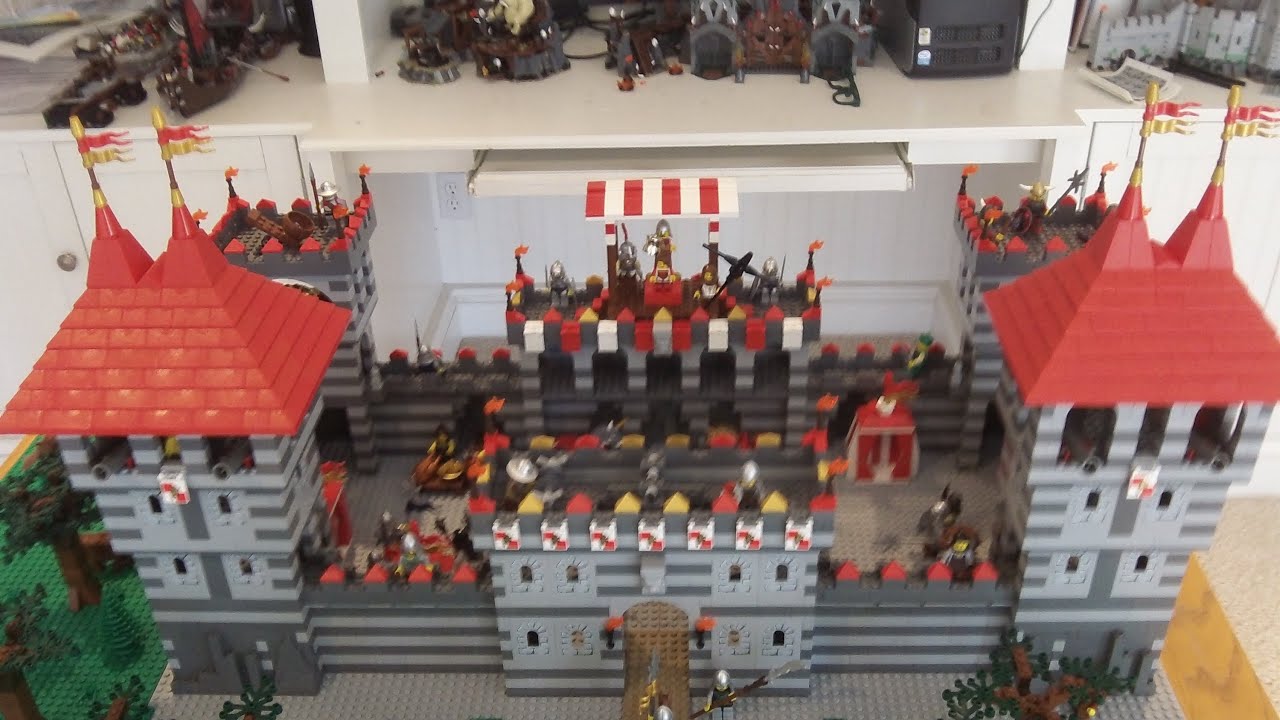 Lego Castle MOC V7 - YouTube