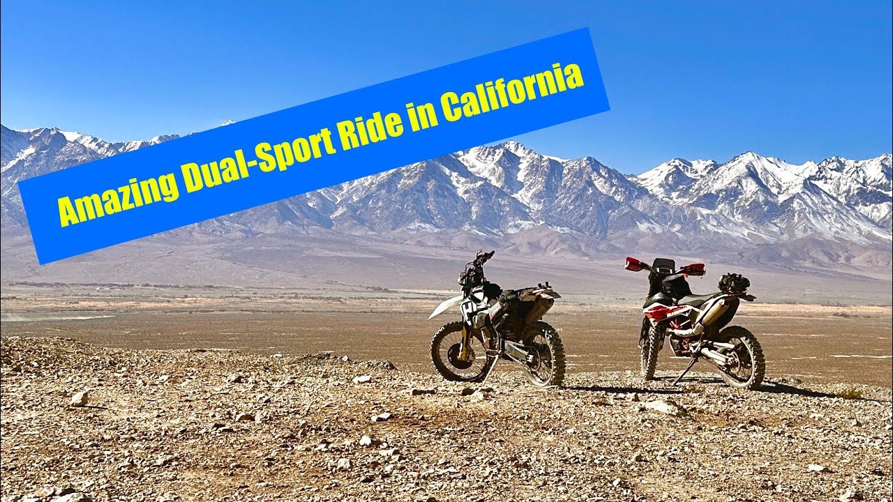 Amazing Dual Sport ride in California - YouTube