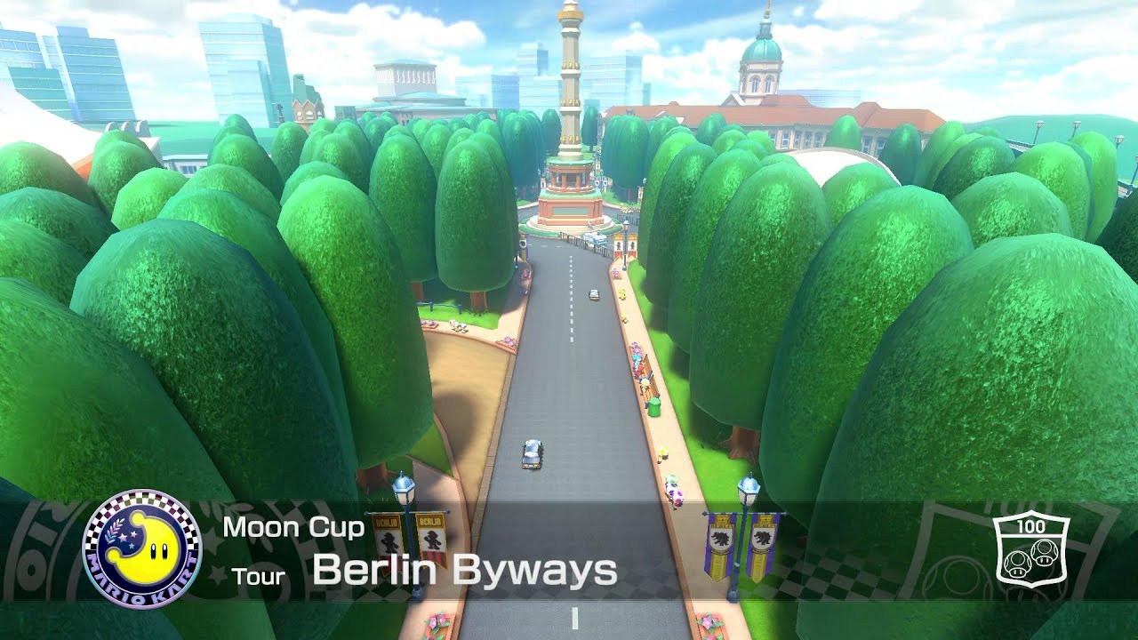 Tour Berlin Byways - 100cc Grand Prix || Mario Kart 8 Deluxe + Booster ...