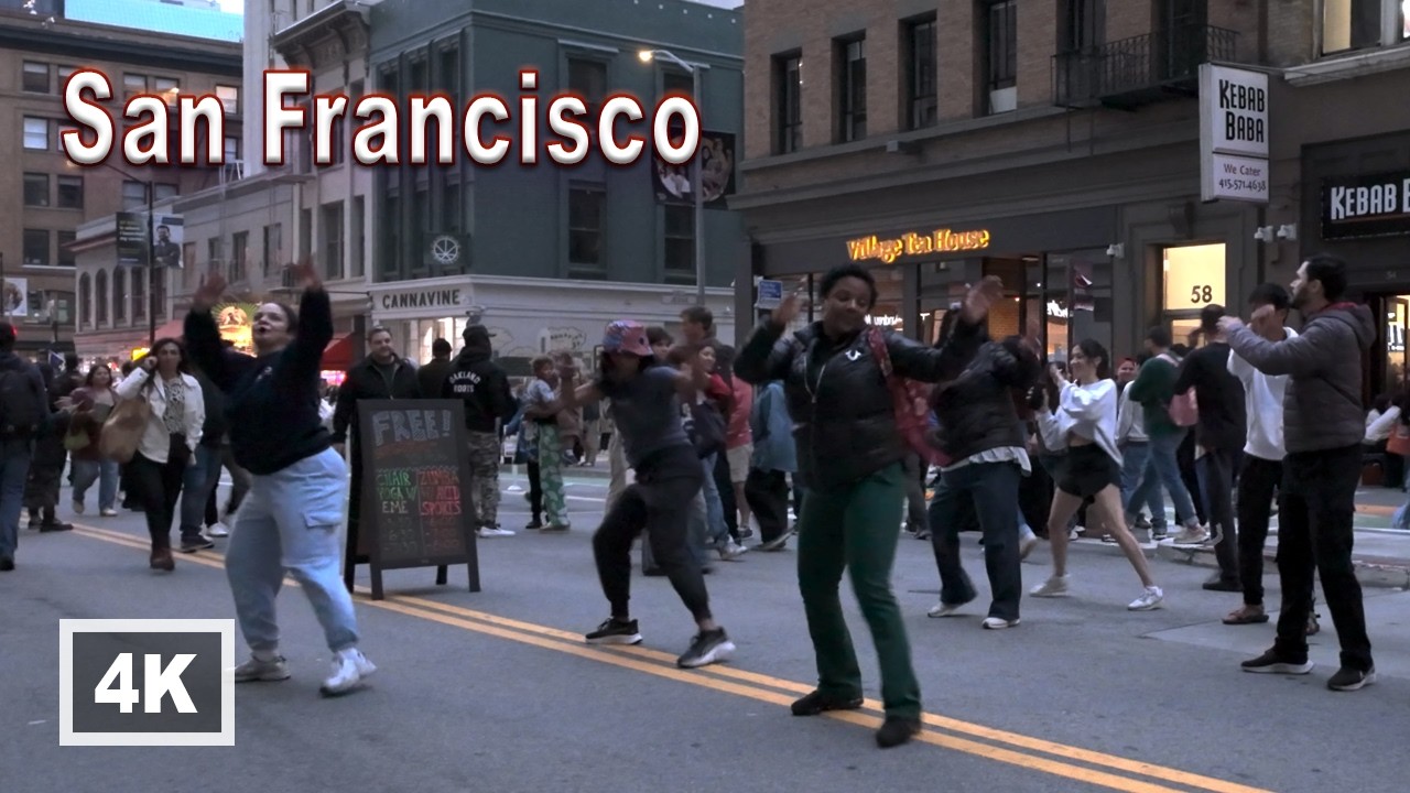Block Party at Downtown San Francisco - YouTube