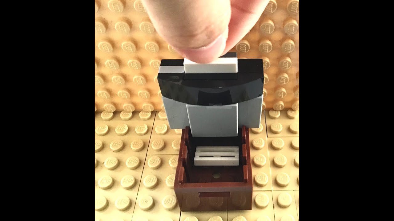 How to build a working LEGO paper shredder - YouTube