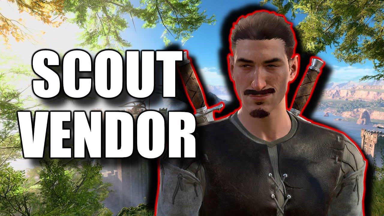 Shar scout & vendor | Baldur's Gate 3 - YouTube