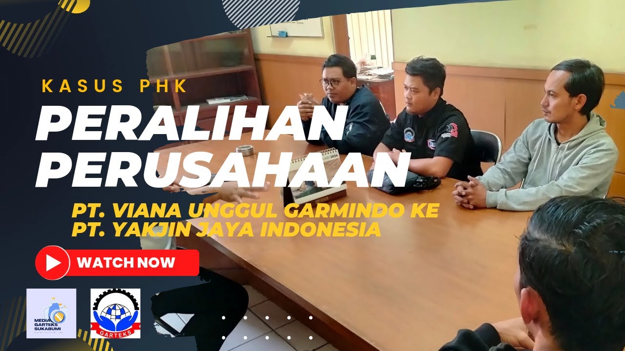 DPC FSB GARTEKS KSBSI KAB.SUKABUMI DAN PK FSB GARTEKS KSBSI PT. YAKJIN JAYA, TEMUI MEDIATOR PPHI ...