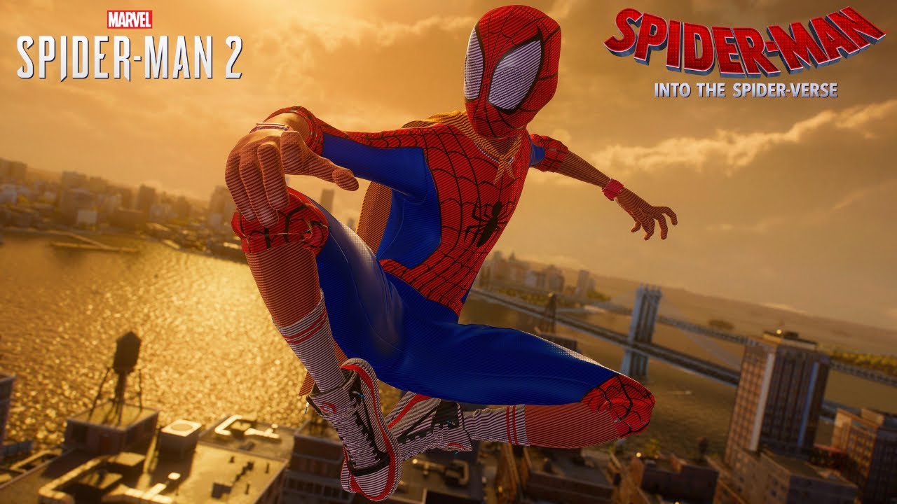Into The Spider Verse SB Suit Gameplay - Marvel's Spider-Man 2 (4K ...