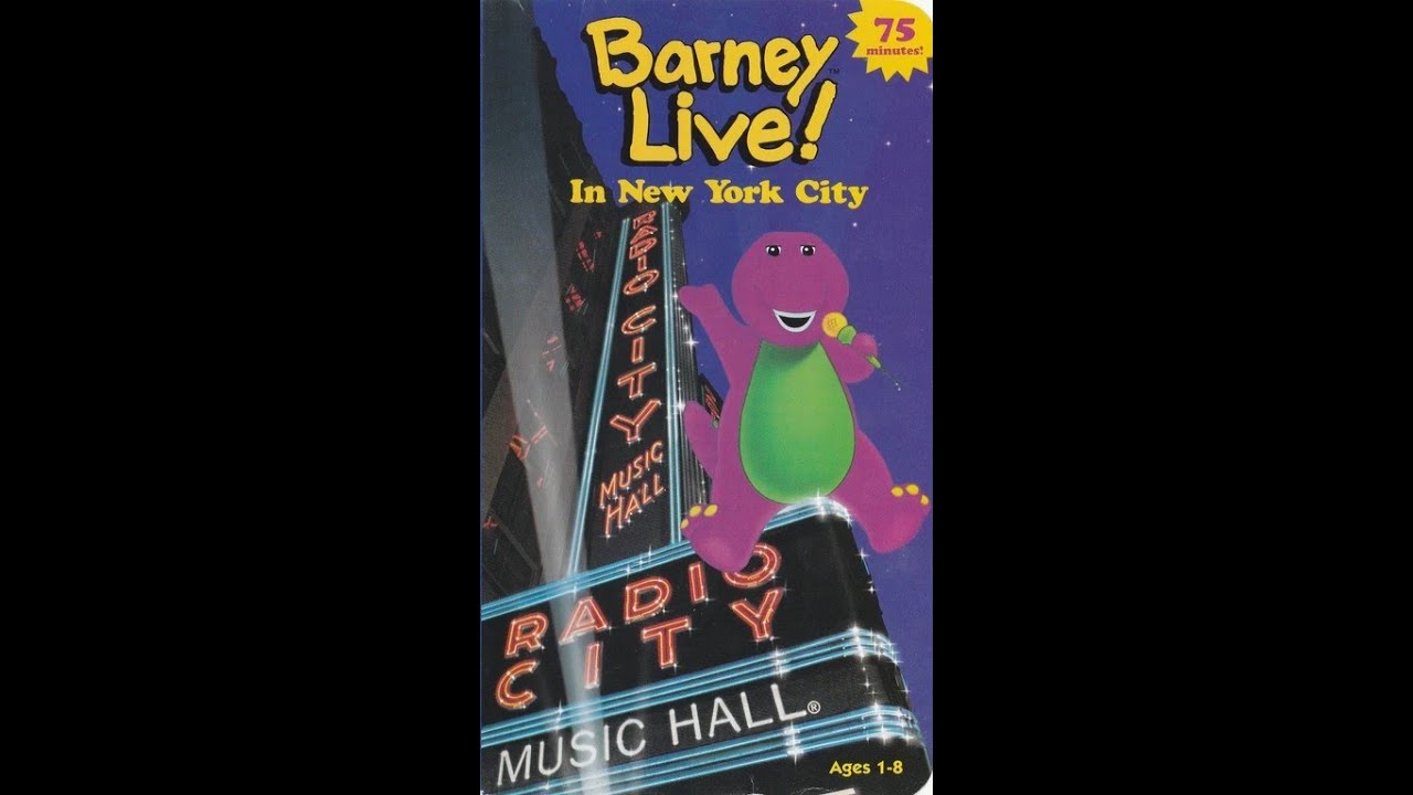 Microsoft ActiMates Showcase: Barney Live! in New York City (2000 ...