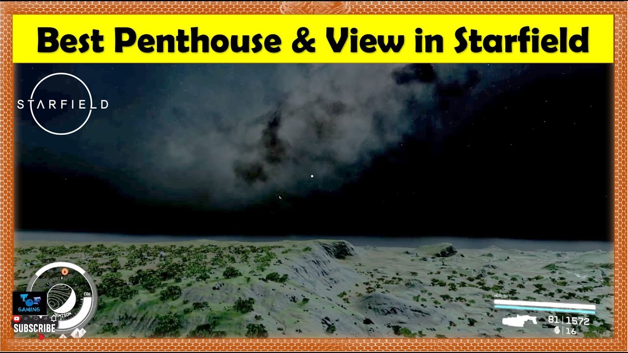 Best Penthouse View in Starfield - YouTube