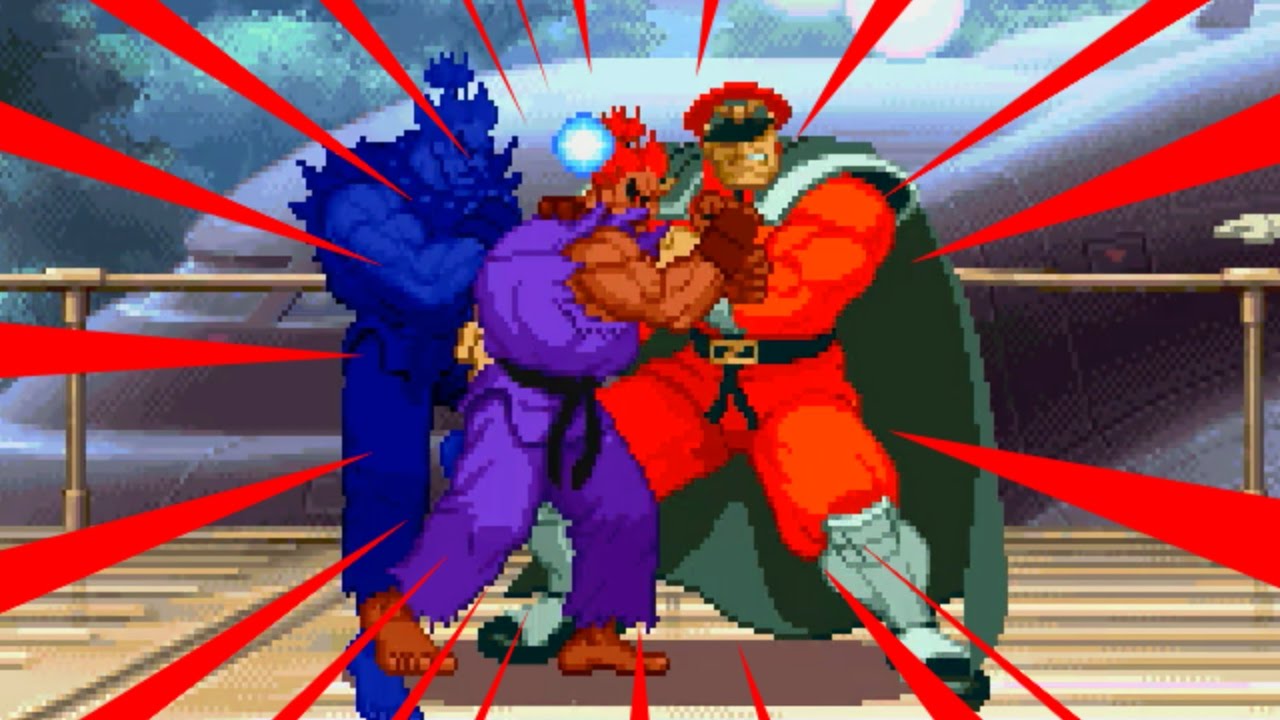 Super-Akuma Playthrough - STREET FIGHTER ALPHA2 DASH(SEGA SATURN) - YouTube