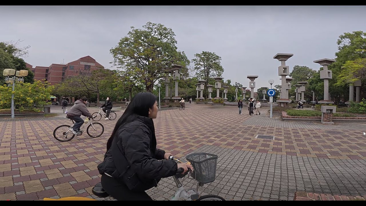 Meteor Garden filming locations bike tour 🥰: Administration building ...
