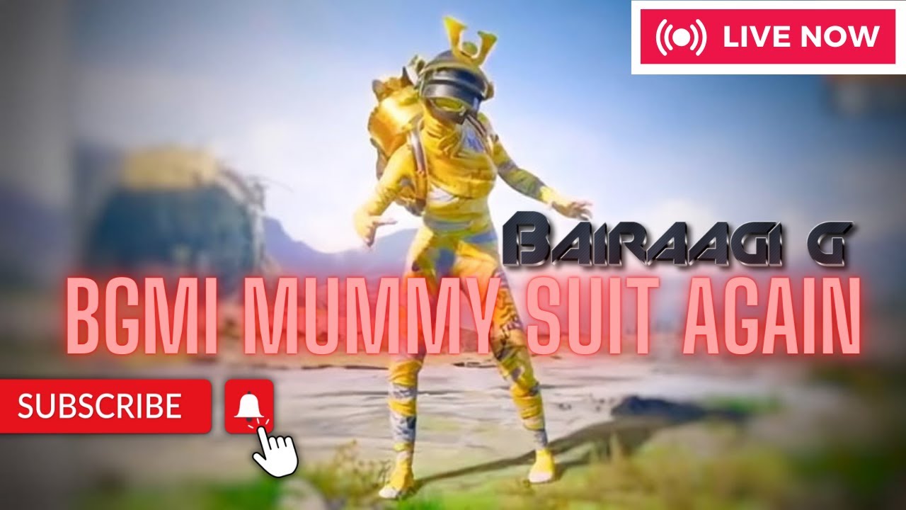 MUMMY SUIT AGAIN / @BGMI - YouTube