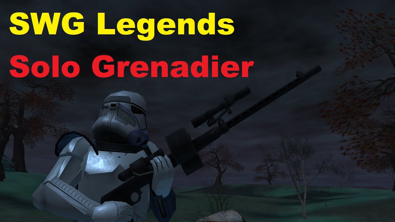 SWG Legends: Solo Grenadier Build - YouTube