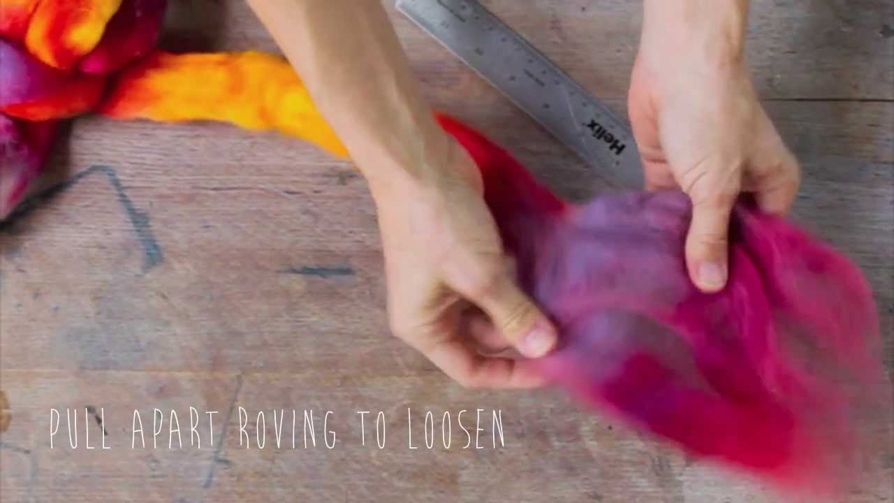 How to knit thrums - YouTube