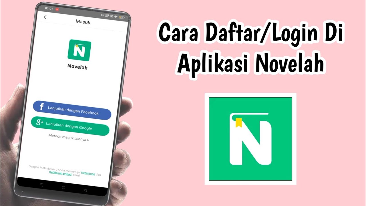 Terbaru ! Cara Daftar Di Aplikasi Novelah | Cara Login Di Aplikasi ...