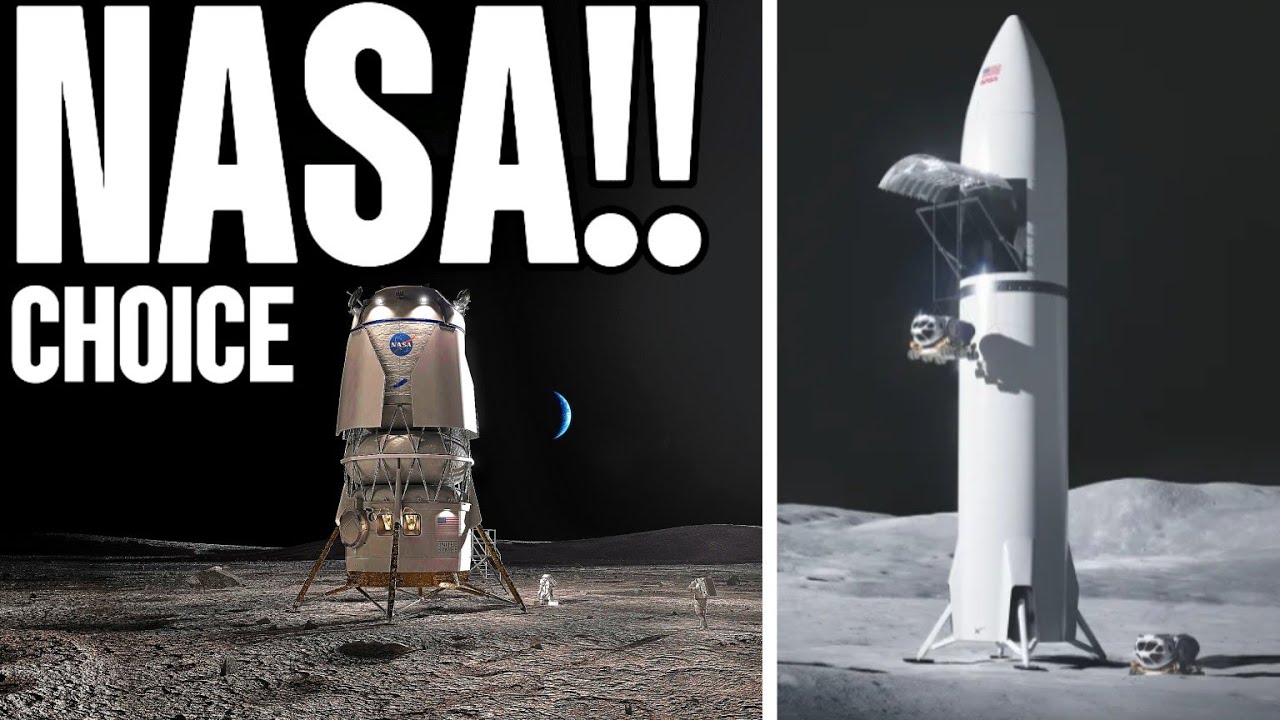 Why NASA Might Abandon Starship HLS for Blue Origin New Lunar Lander ...