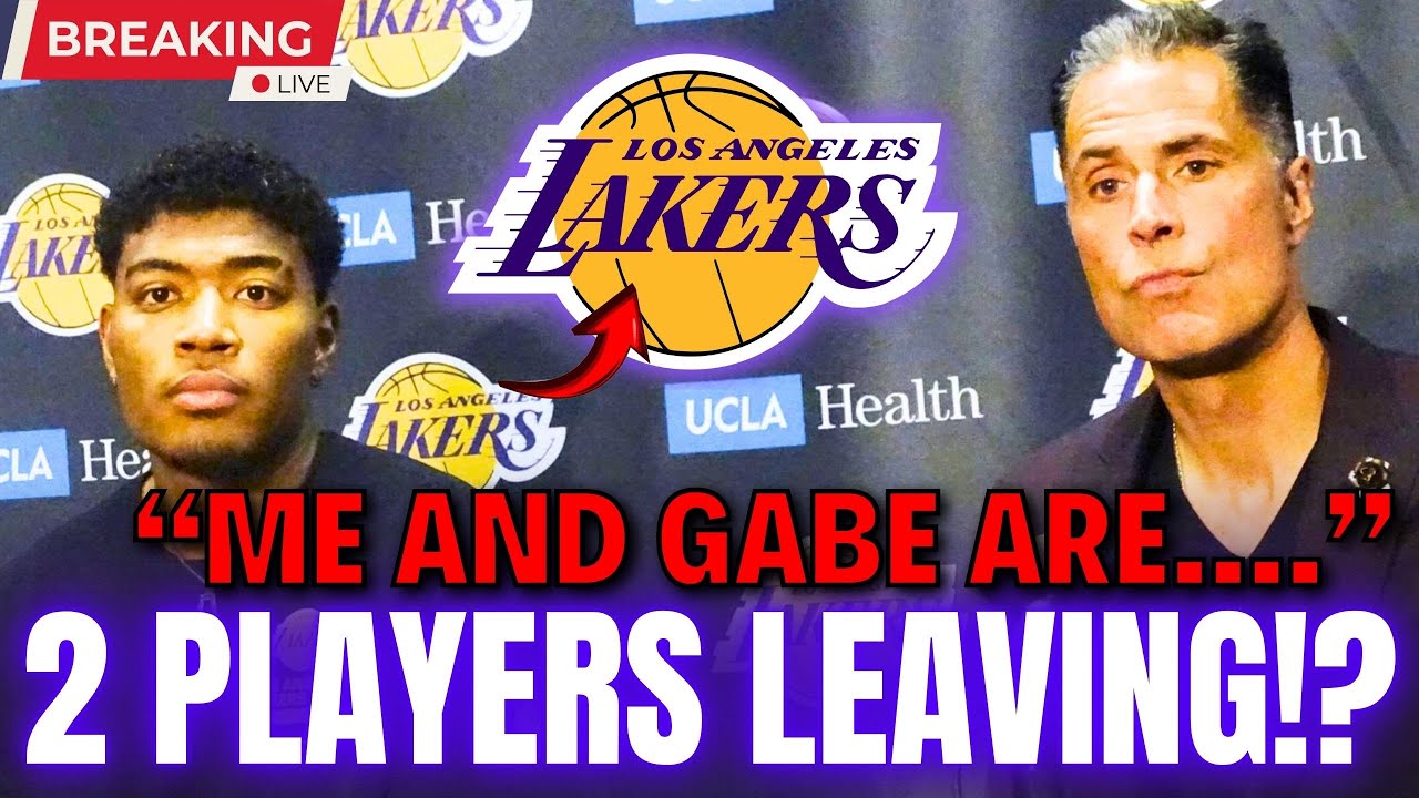 JUST CONFIRMED! PELINKA CONFIRMS RUI AND GABE LEAVE!? TODAY'S LAKERS ...