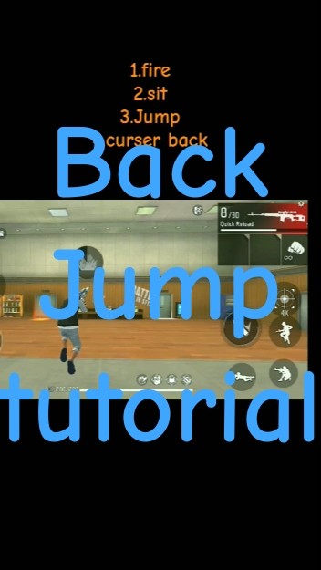 free fire back jump tutorial 😄💪#shortfeed #shorts - YouTube