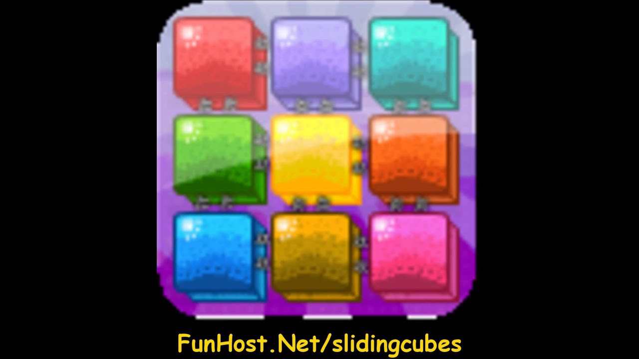 Sliding Cubes - Online Video Game - YouTube