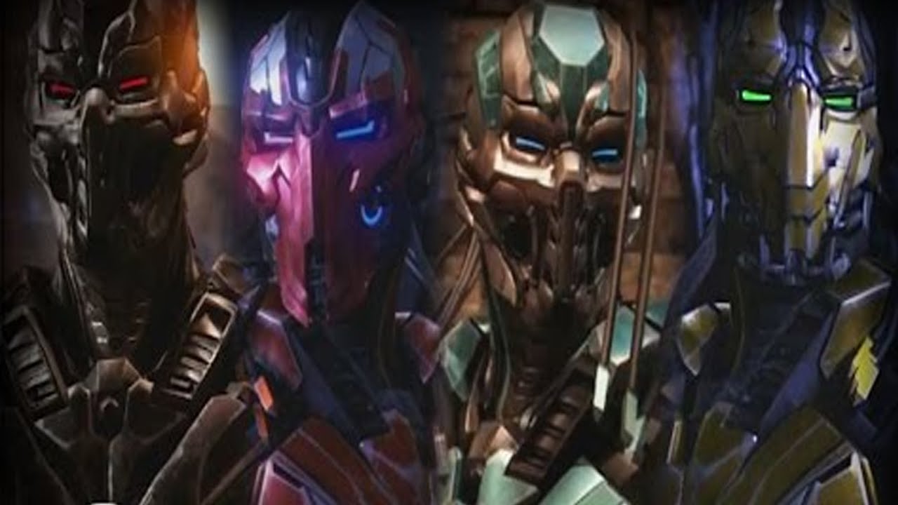 Mortal Kombat X Triborgs 3/4? Variations - YouTube