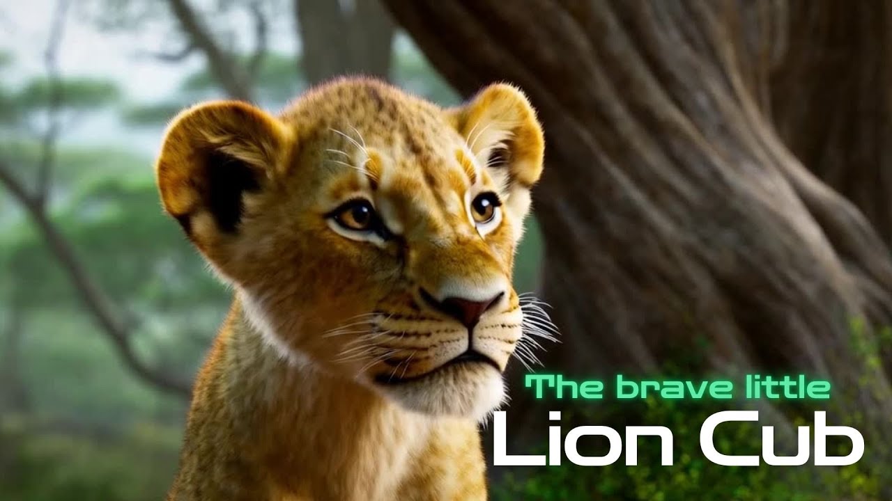 The Brave Lion Cub: Roar, Dream, and Touch the Sky - Kids Motivational ...