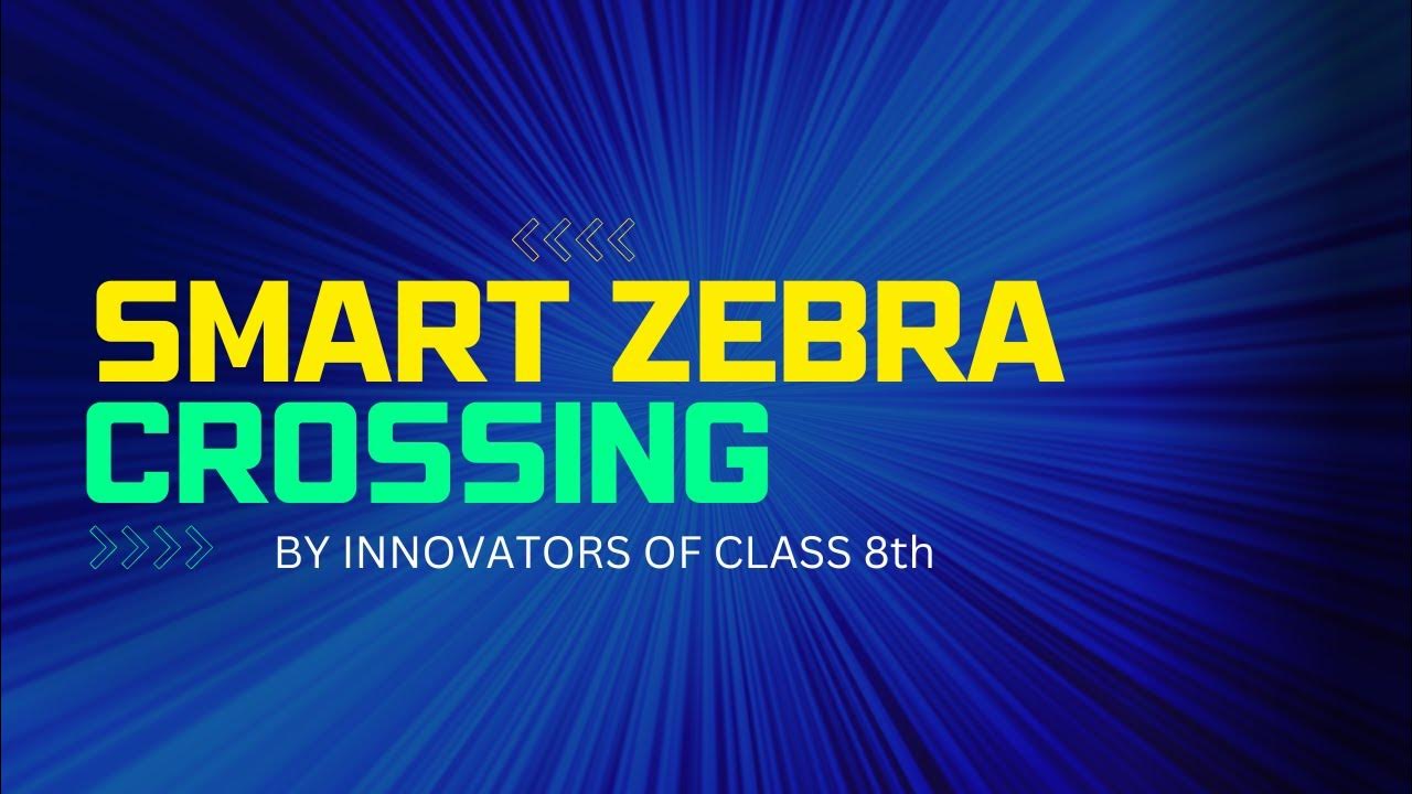 SMART ZEBRA CROSSING - YouTube