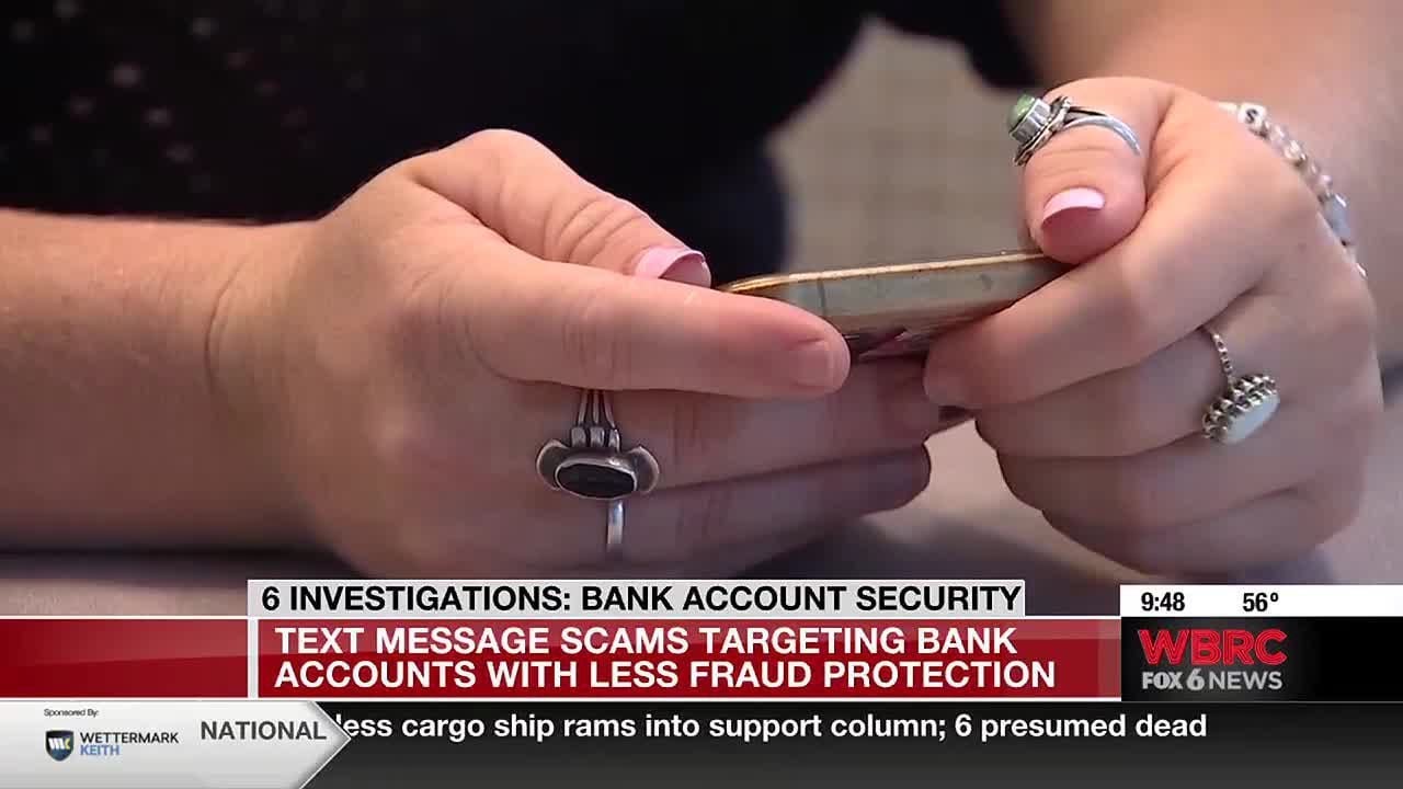 Text message scams targeting bank accounts with less fraud protection ...